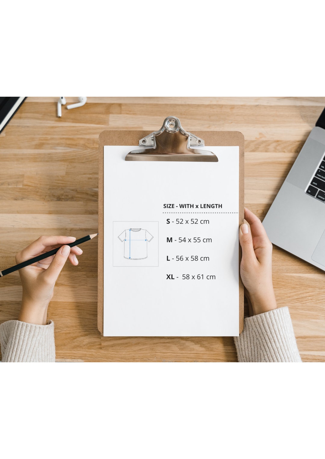 Size Charts For Clothing Stores On Etsy Brand Design Brand Stationery