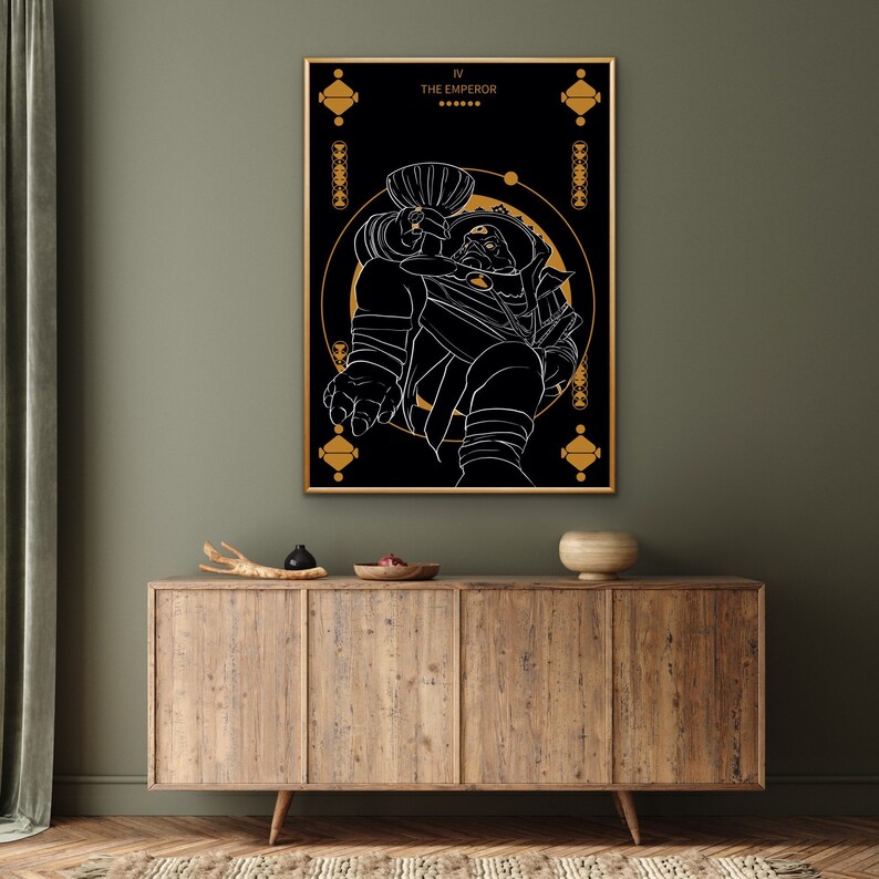 Emperor Calus Illustration Poster Wall Art Unframed - Etsy