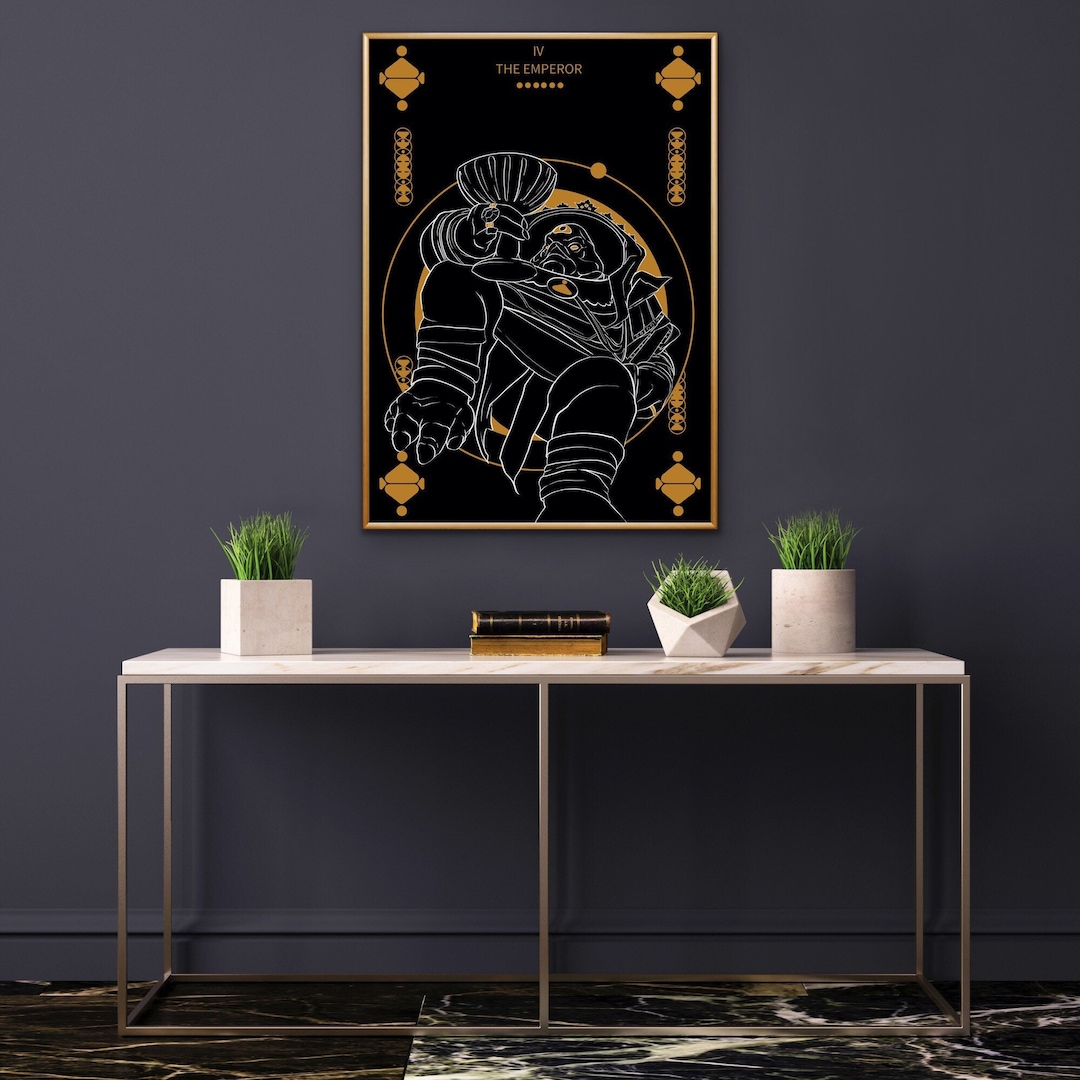 Emperor Calus Illustration Poster Wall Art Unframed - Etsy