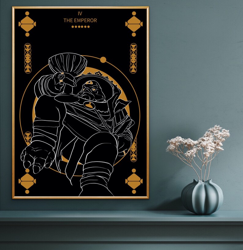 Emperor Calus Illustration Poster Wall Art Unframed - Etsy