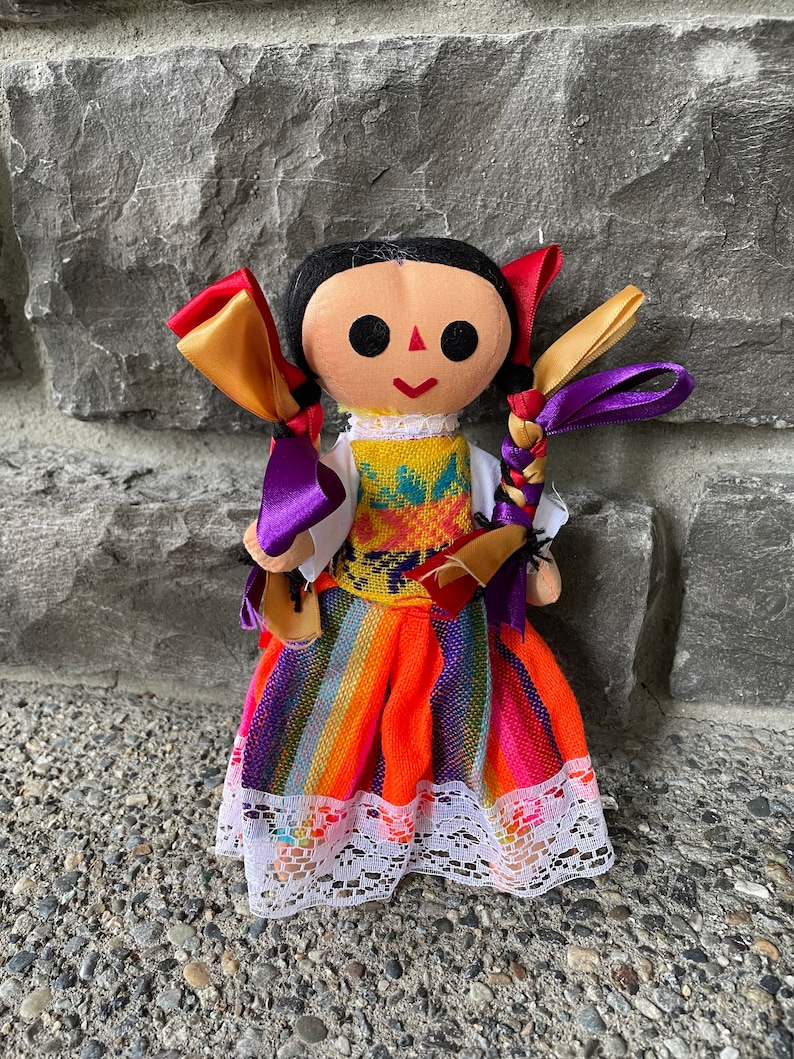 Mexican Doll, Mexican Rag Doll, Maria Mazahua Doll, Muñeca Mexicana ...