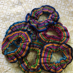 Mexican Scrunchie, Hair Accessory, Handmade Scrunchie, Scrunchies ...
