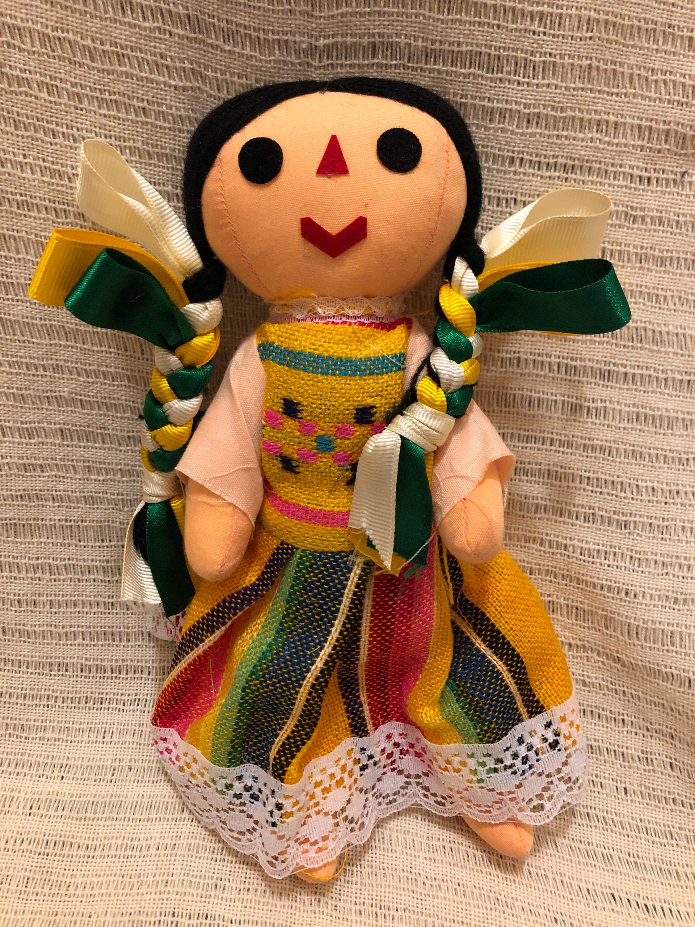 Mexican doll Mexican rag doll Maria Mazahua doll Muñeca | Etsy