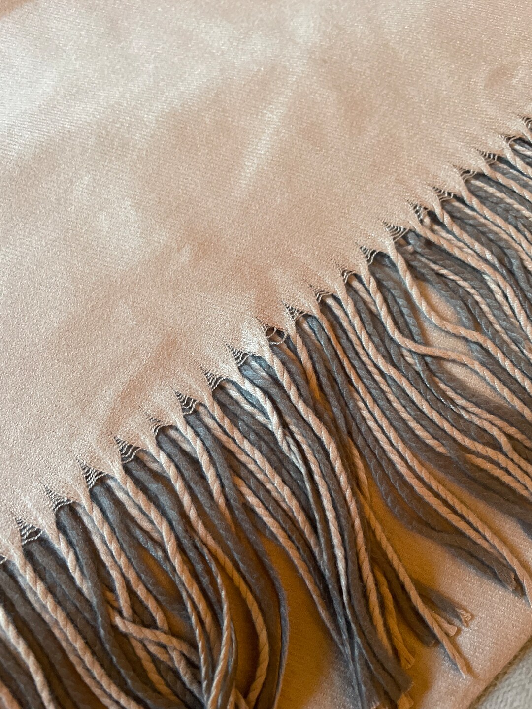 Rebozo Mexicano, Reversible Rebozo, Mexican Rebozo, Beige / Brown ...