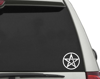 Endless Pentacle Vinyl Decal Sticker Pentagram Wiccan Pagan Witchcraft ...