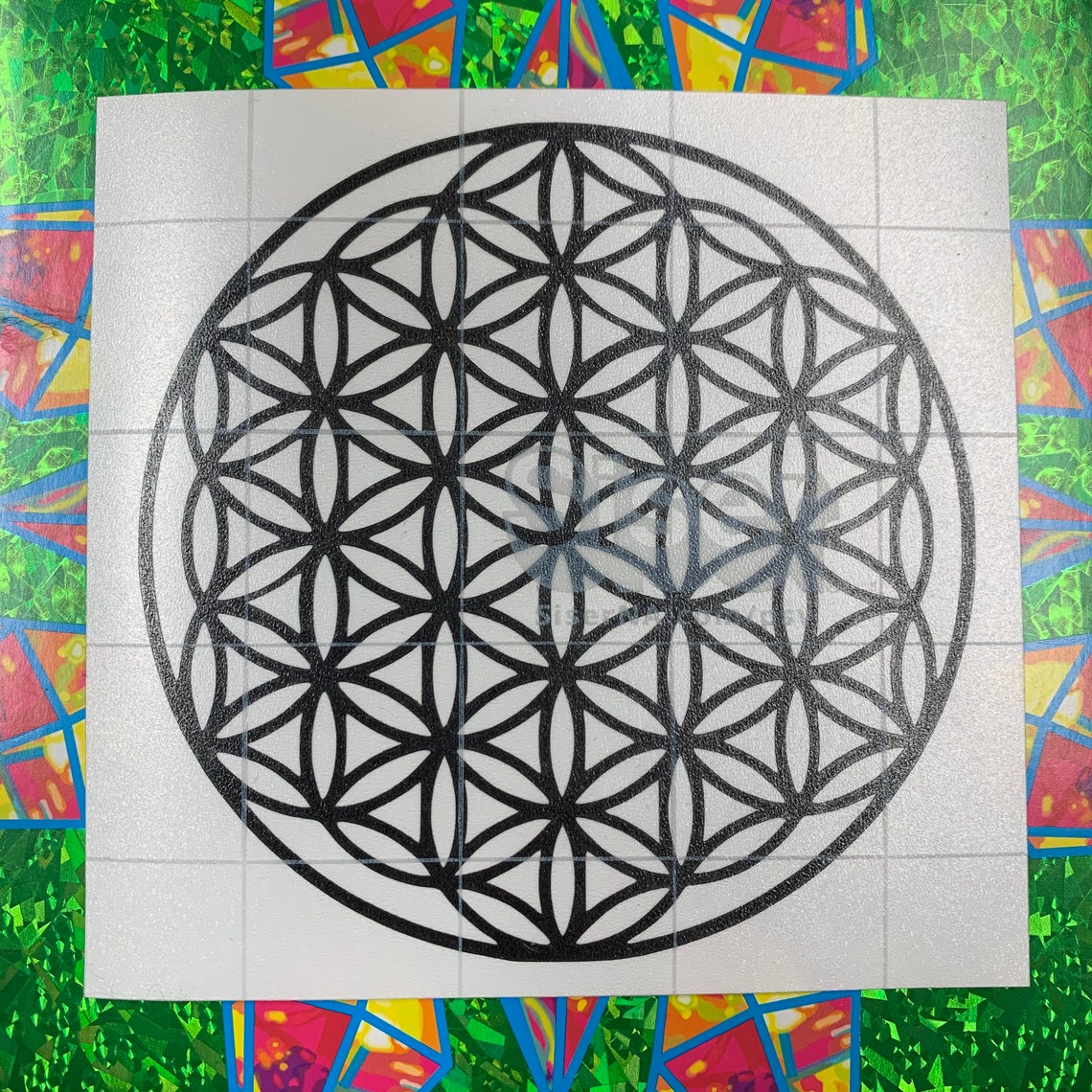 Flower of Life Decal Sticker - Etsy