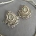 Stone Work Necklace Set in 4 Colors. - Etsy