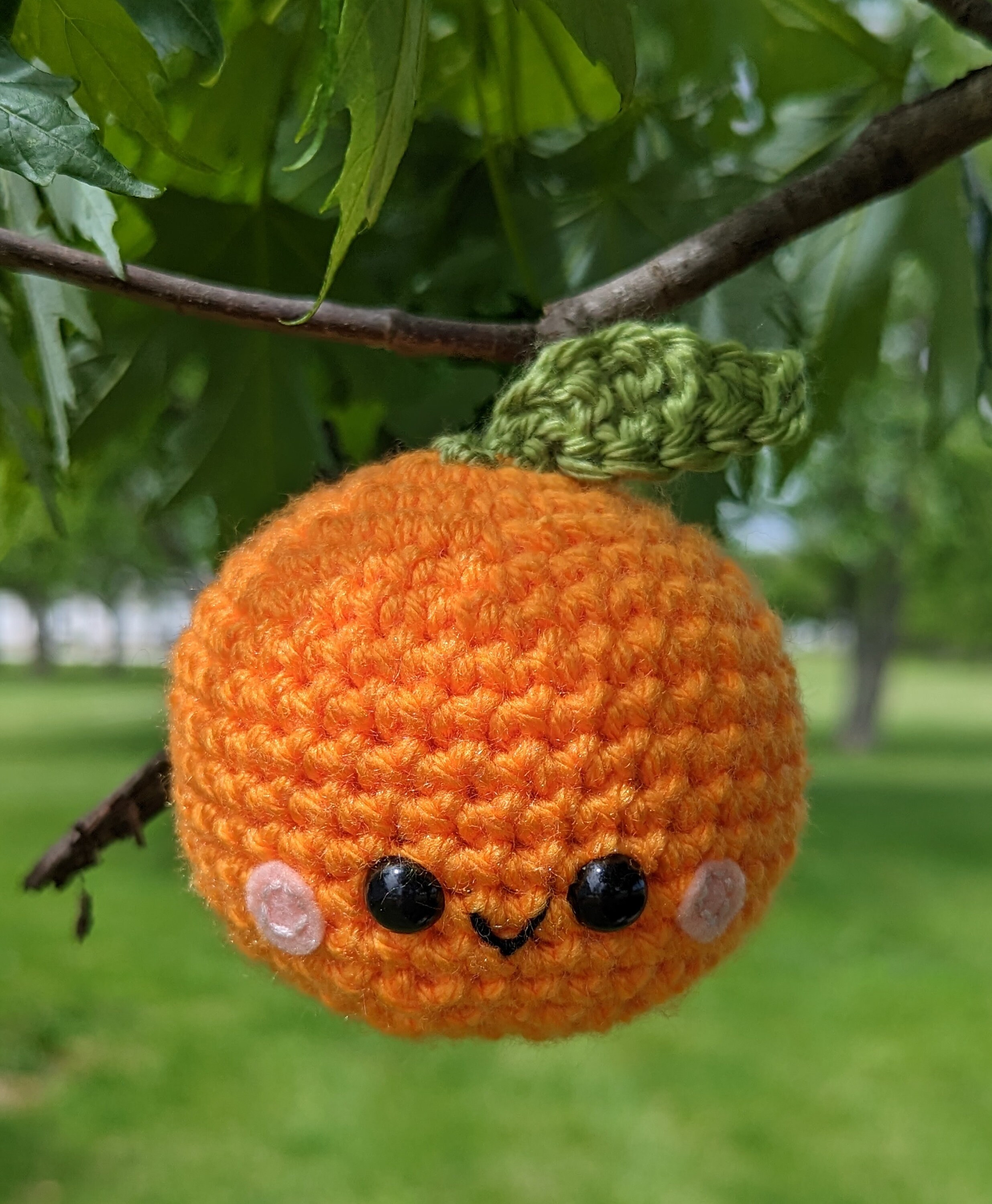 Orange Plushie - Etsy