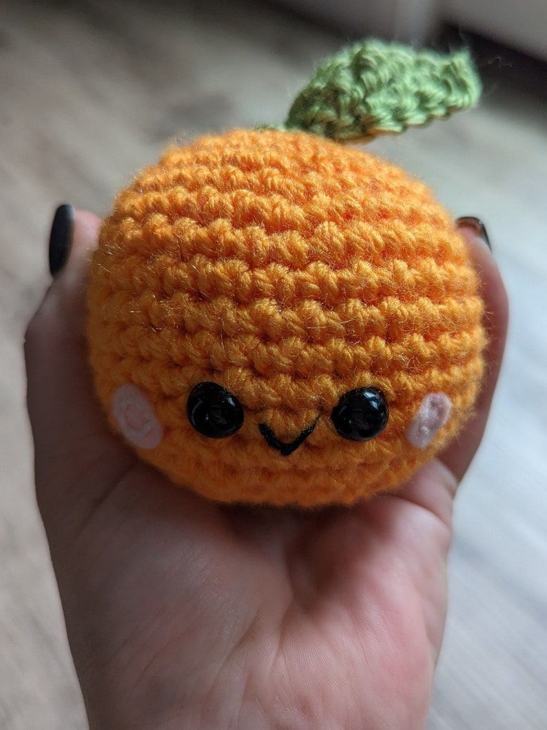 Orange Plushie - Etsy