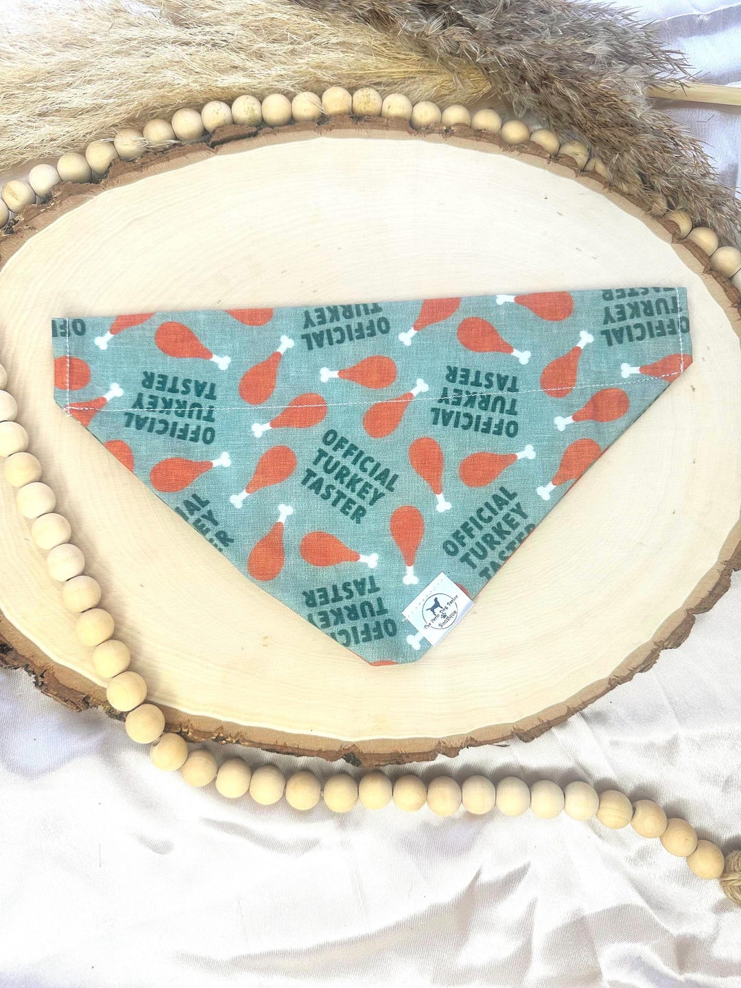 Official Turkey Taster Slip Over Collar Bandana - Etsy