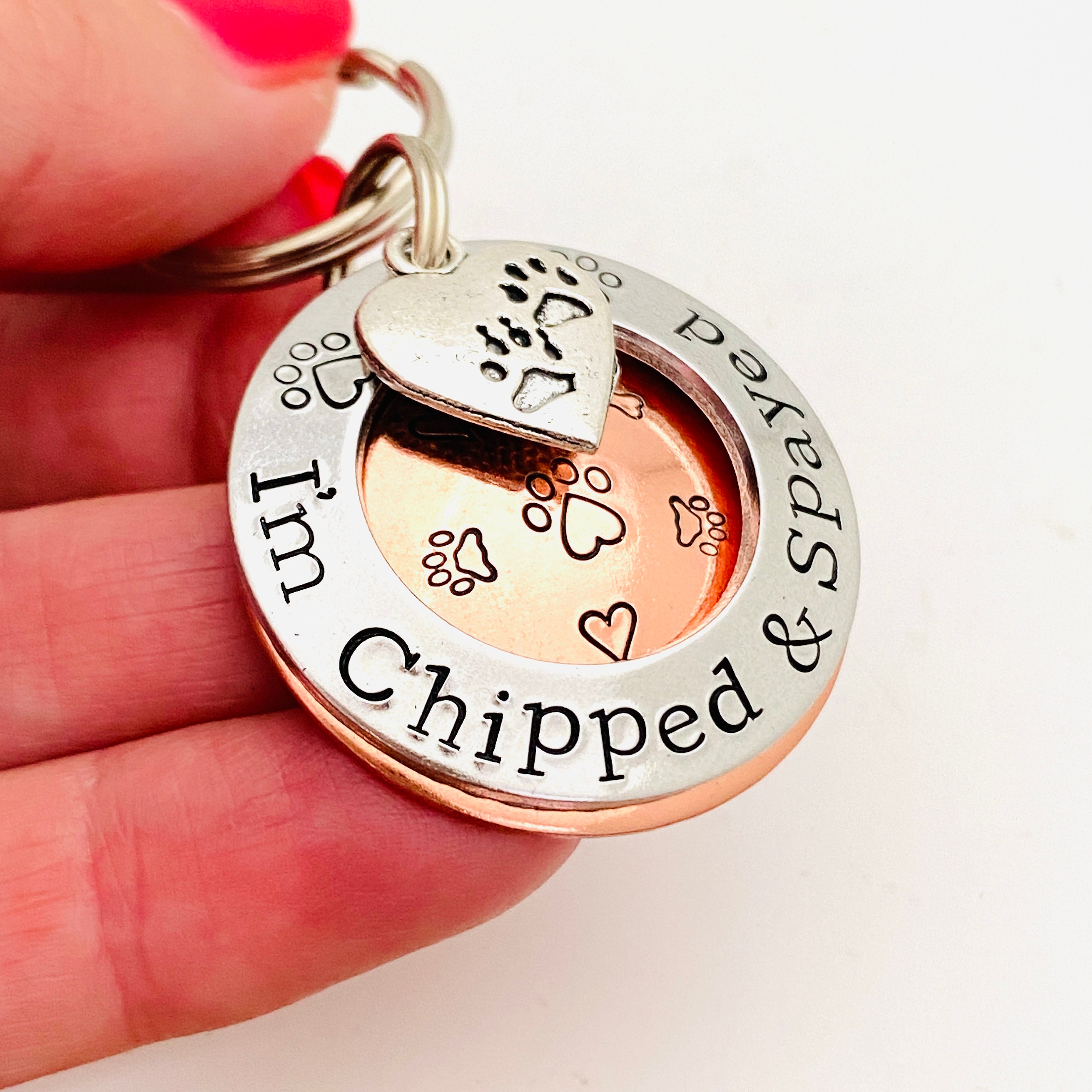 Personalised Dog Tag Custom Dog Tag Dog ID Tag Chipped - Etsy