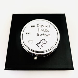 Umbilical Cord Box, Memory Box for Babies, Personalised Christening ...