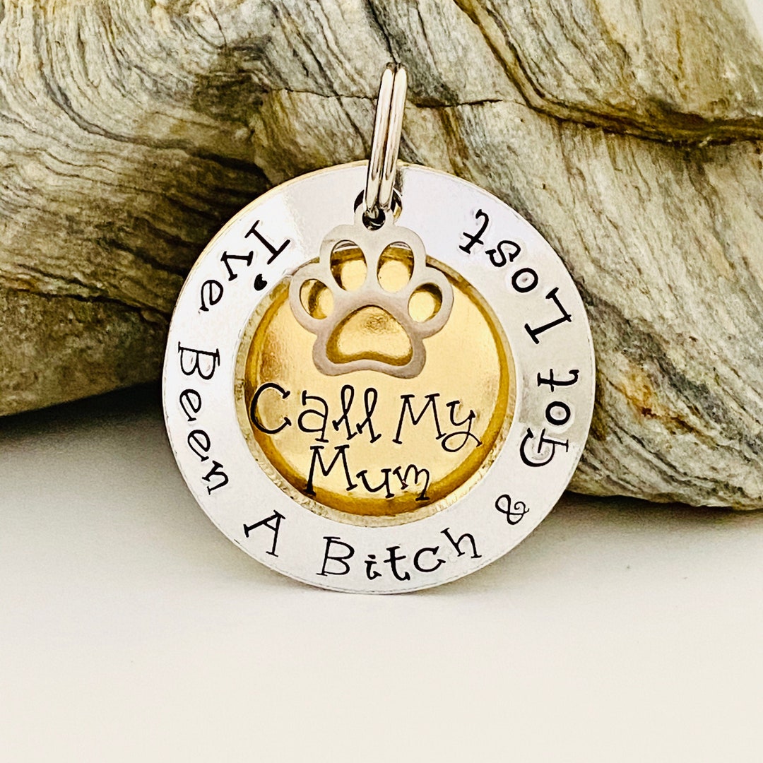 Personalised Dog Tag, Dog Tags for Dogs, Dog Name Tag, Puppy Dog Tag ...