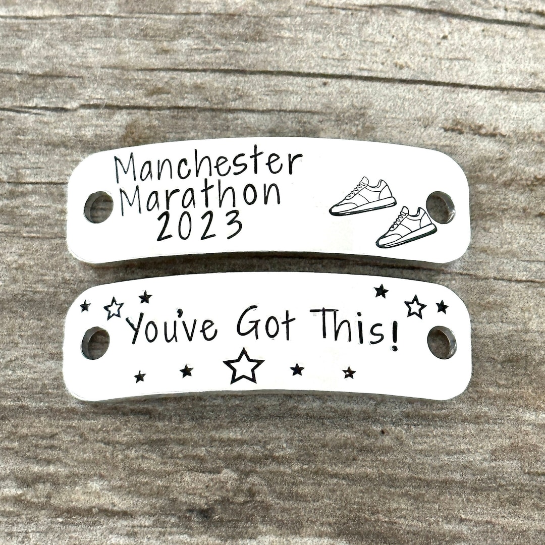 Manchester Marathon Trainer Tags Personalised Running Gifts - Etsy