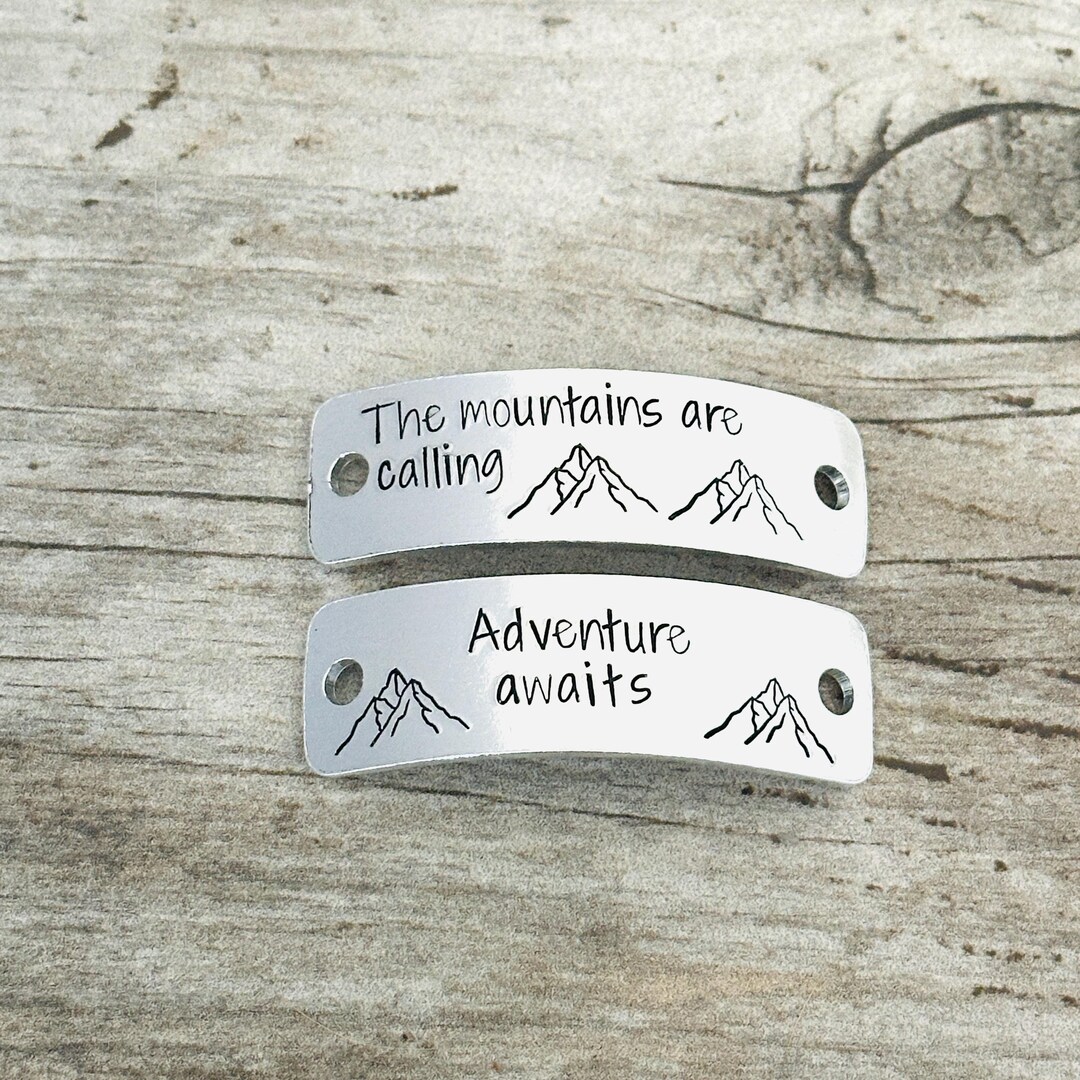 Hiking Boot Tags, the Mountains Are Calling Personalised Boot Tags ...