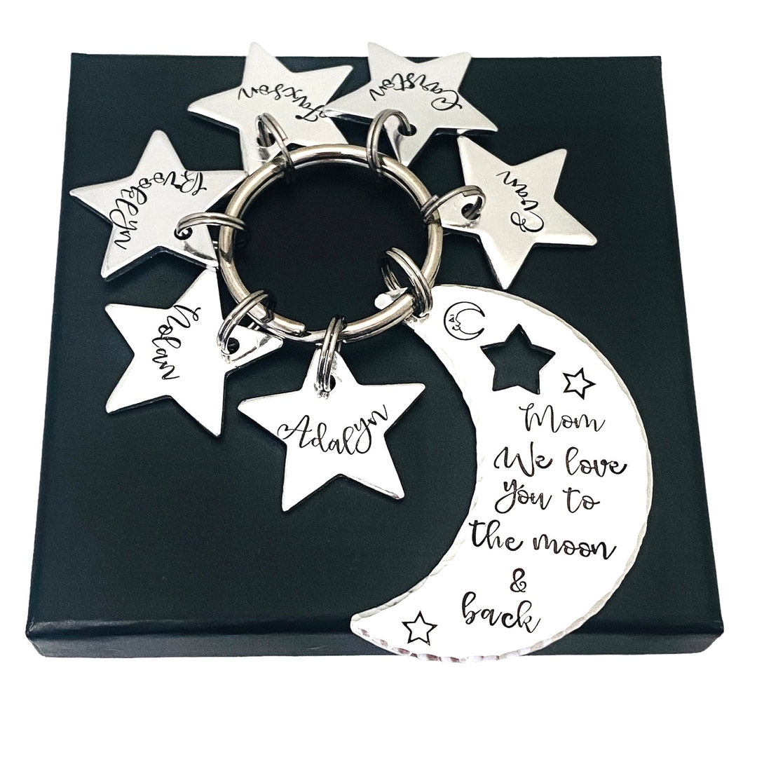 Mum Keyring, Mothers Day Gift for Mummy, Nana Gift From Grandchildren ...