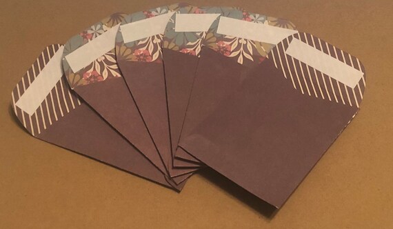 Paper Paper & Party Supplies Envelopes Gift Card Envelopes SET OF 6 ...