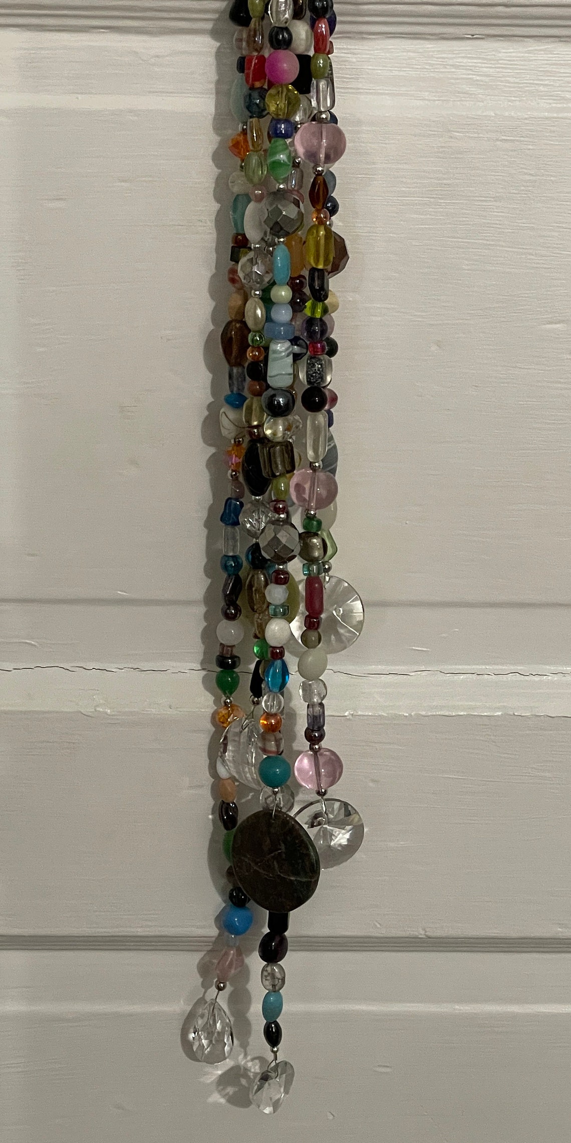 1 Strand Colorful Long Beaded Wall Hanging/tree Hanging/wall - Etsy