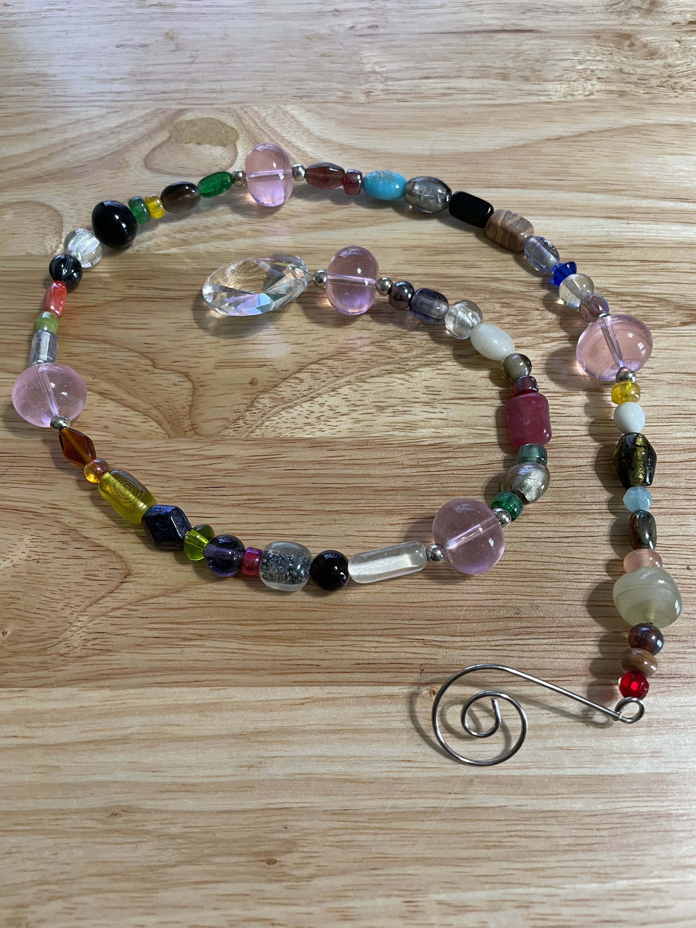 1 Strand Colorful Long Beaded Wall Hanging/tree Hanging/wall - Etsy