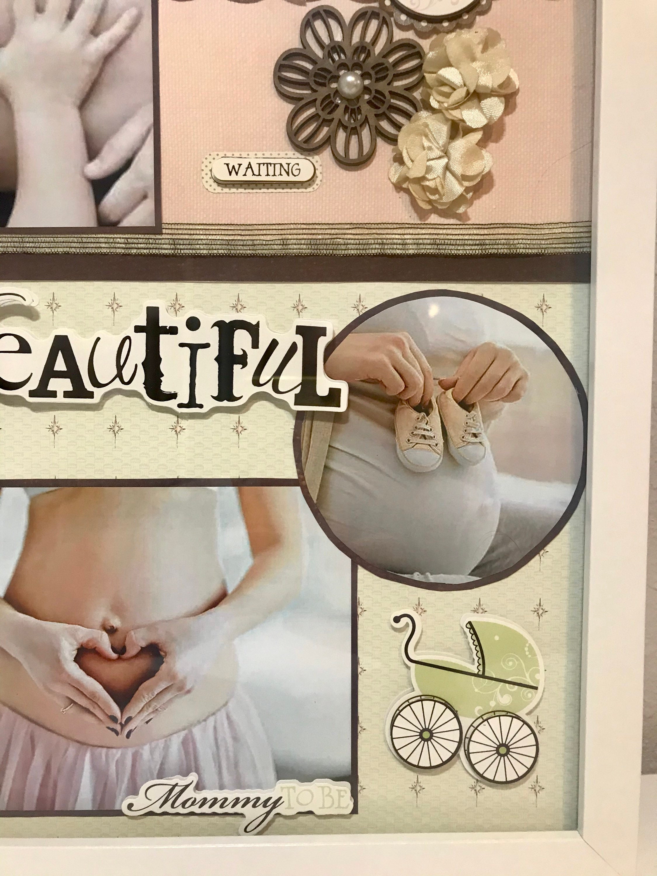 Custom Baby Shadow Box Mommy to Be Pregnancy Photos Holder - Etsy