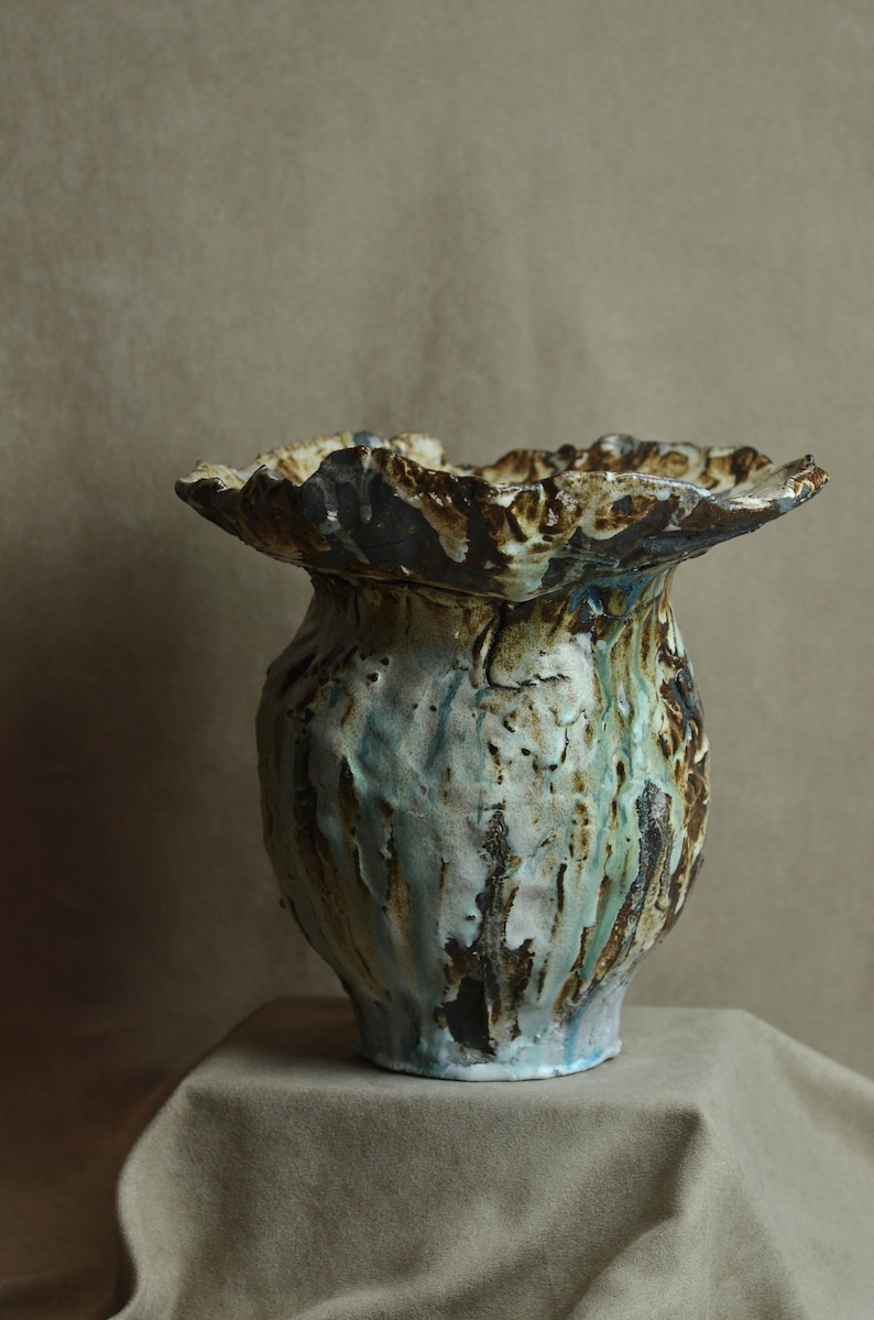 Unique Handmade Ceramic Vase – A Stunning Art Piece for Your Home by ...