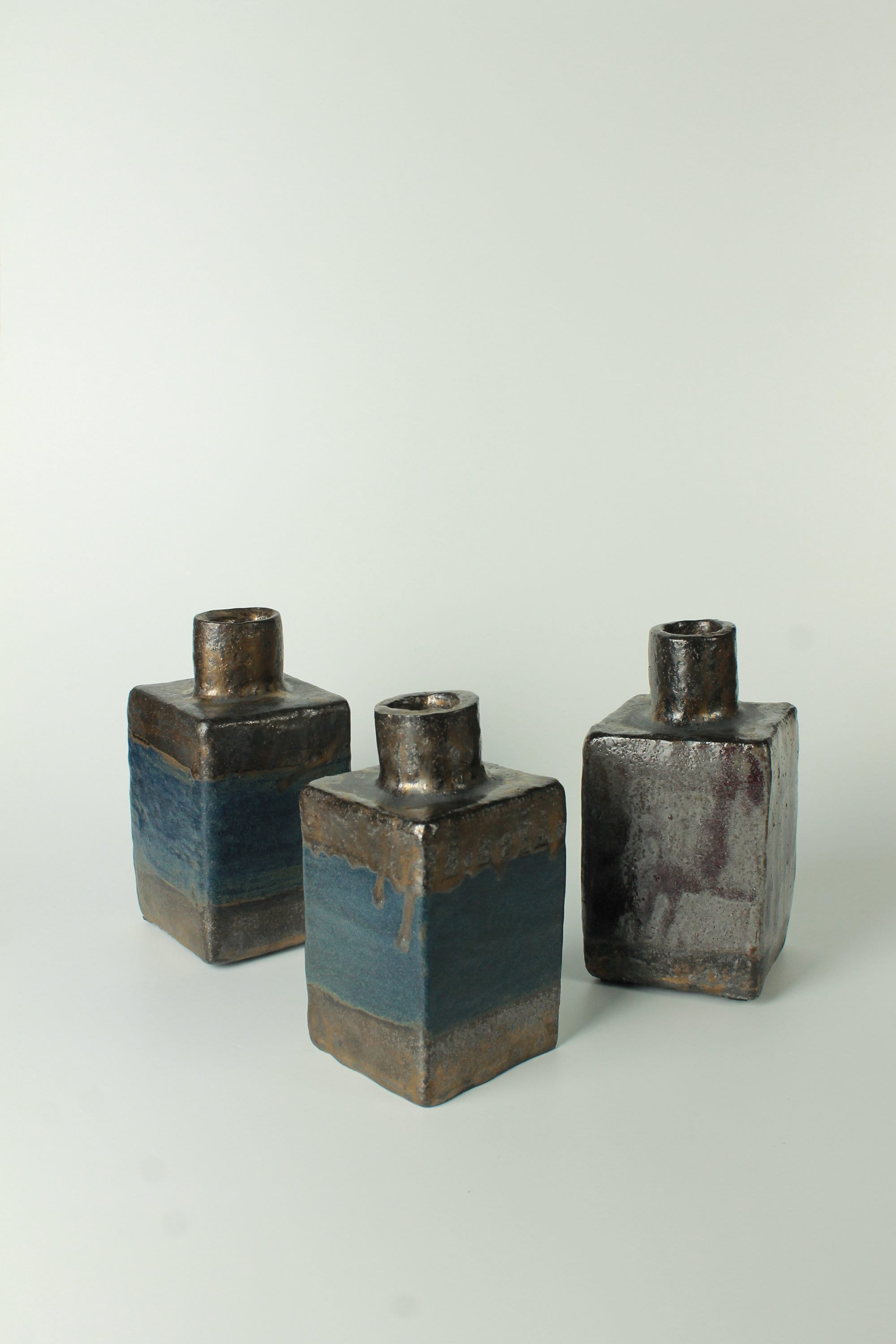 Handmade Rectangular Ceramic Vase, Amazing Color Combination, Eye ...