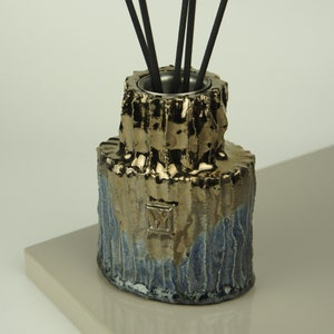 Ceramic Diffuser for Home Fragrances. Handmade Ceramic Reed Diffuser ...