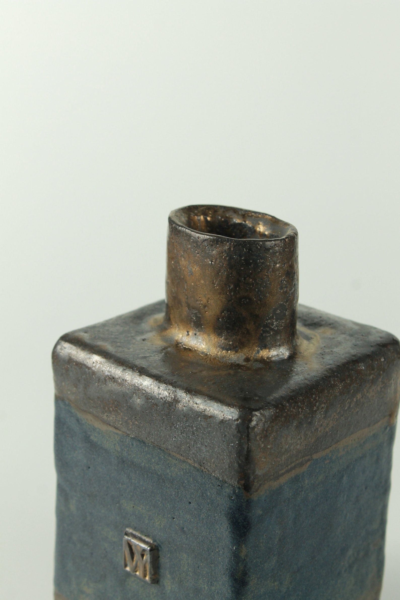 Handmade Rectangular Ceramic Vase, Amazing Color Combination, Eye ...