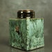 Ceramic Reed Diffuser on Golden and Green Color With Stylish Inserts ...