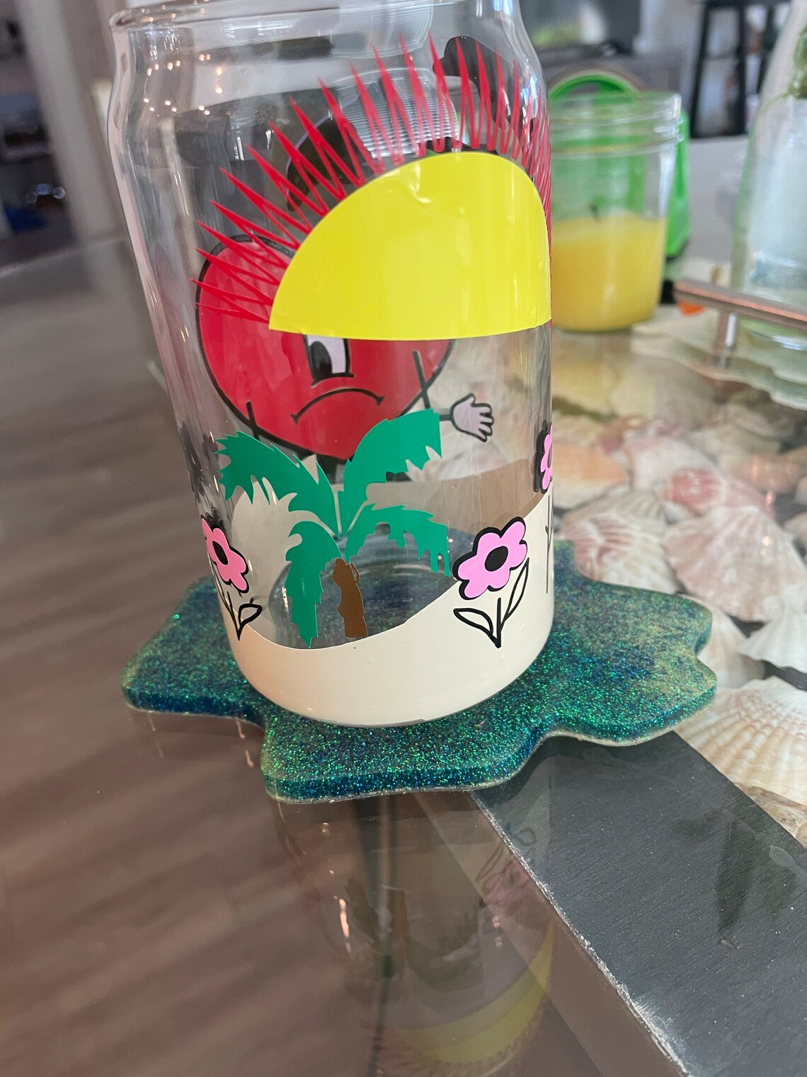 Custom Glass Cups - Etsy