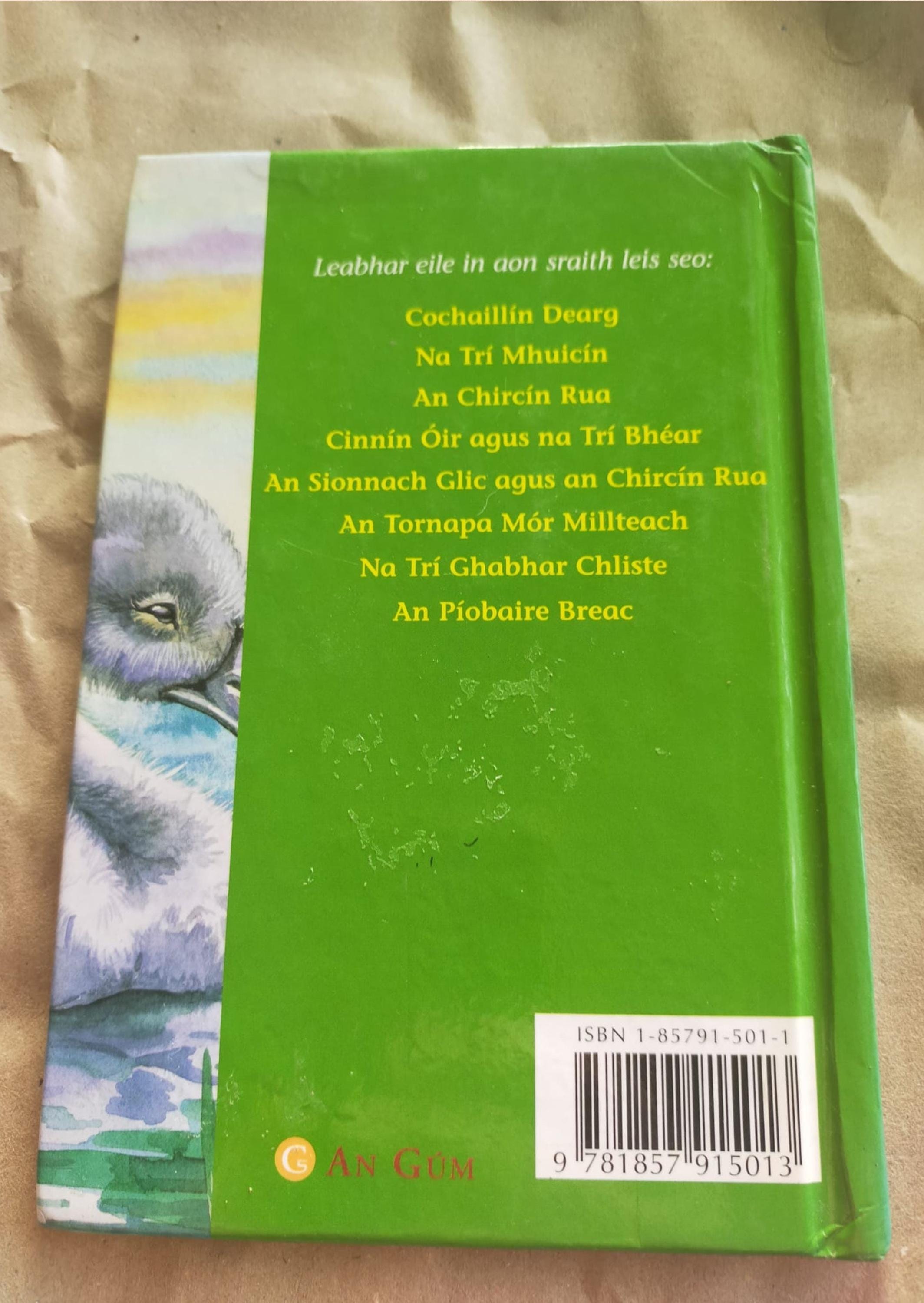 An Lacha Bheag Ghránna the Ugly Duckling Irish Language Childrens Kids ...