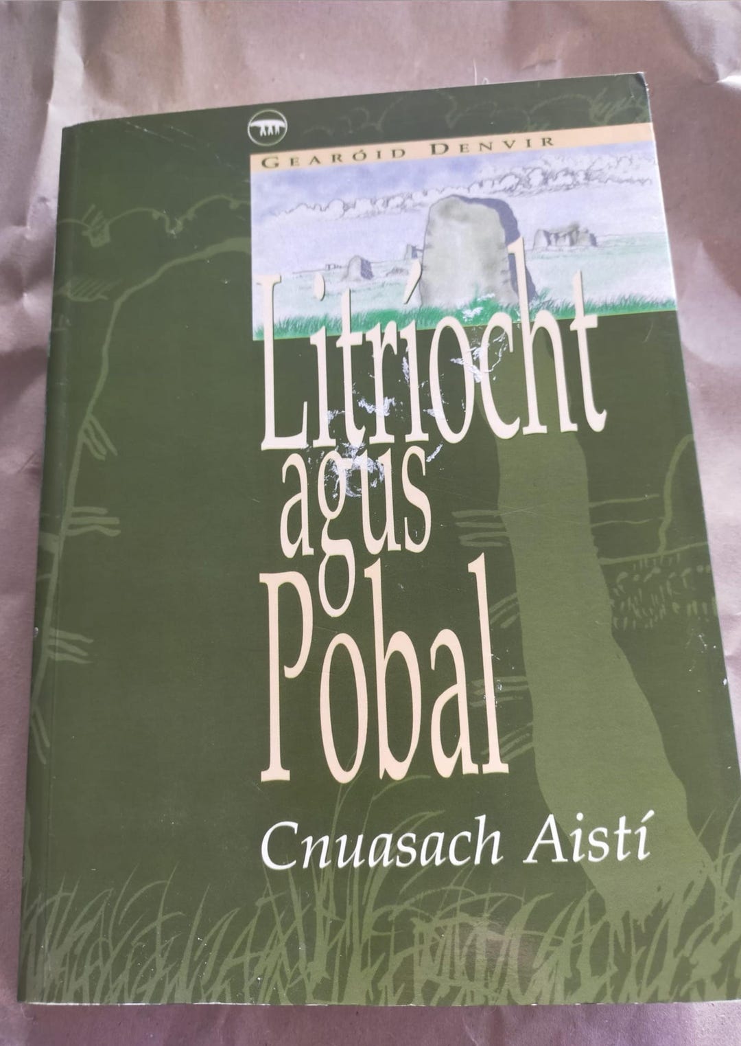Litriocht Agus Pobal (irish Edition) Gearoid Denvir Irish Language Book ...