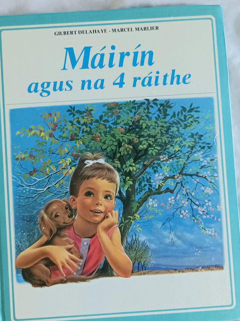 Vintage Irish Language Kids Book | Four Seasons Story - Etsy