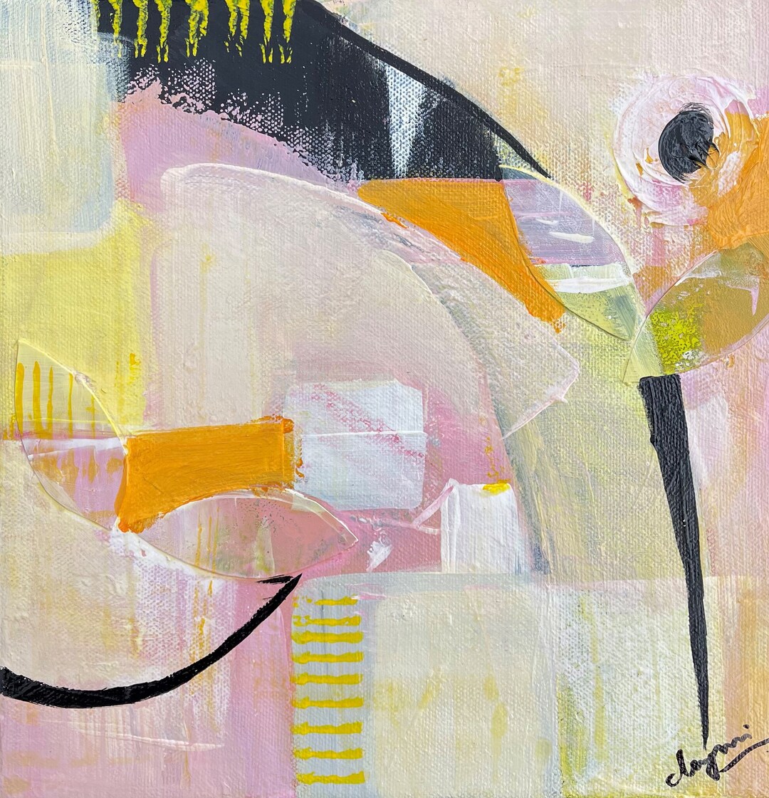 One Sunny Day, Abstract Painting, Acrylic Abstract Art, Acrylic ...