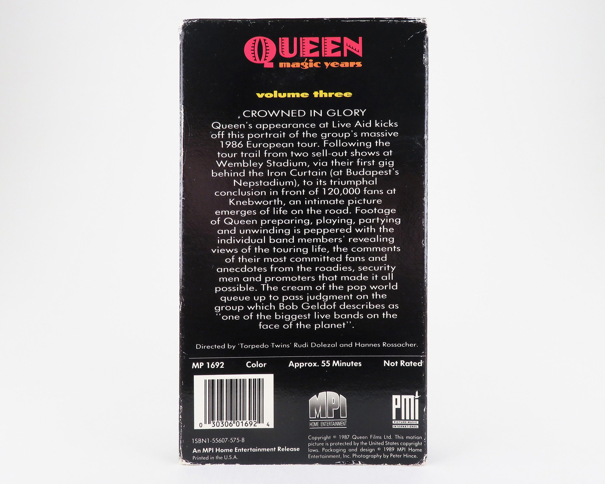 QUEEN VHS Tapes "magic Years" Volumes 1, 2 & 3 (1987) - Etsy