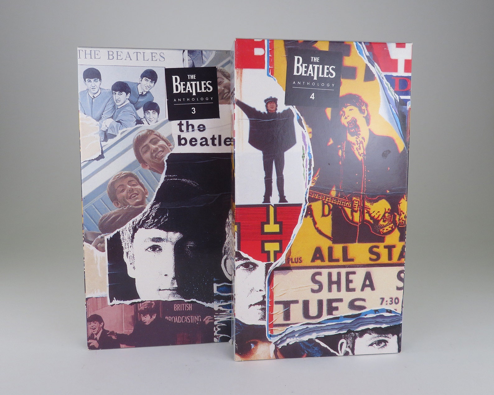 THE BEATLES VHS Box Set, "the Beatles Anthology" 8 Vhs Tapes (1996) - Etsy