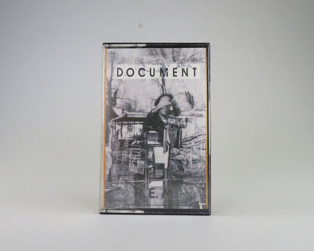 REM Cassette Tape Document 1987 - Etsy España
