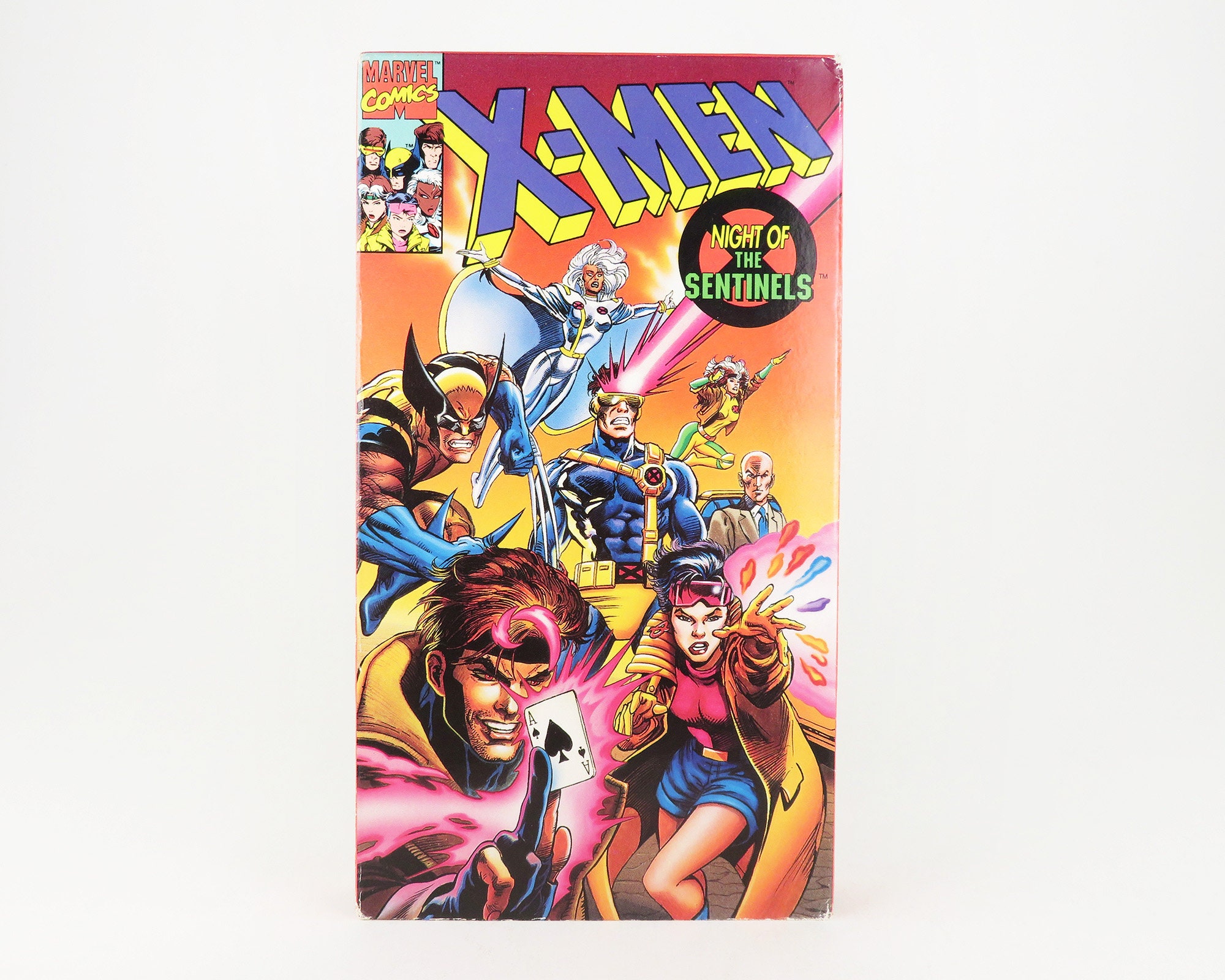X-MEN VHS Cinta La noche de los centinelas 1992 - Etsy México