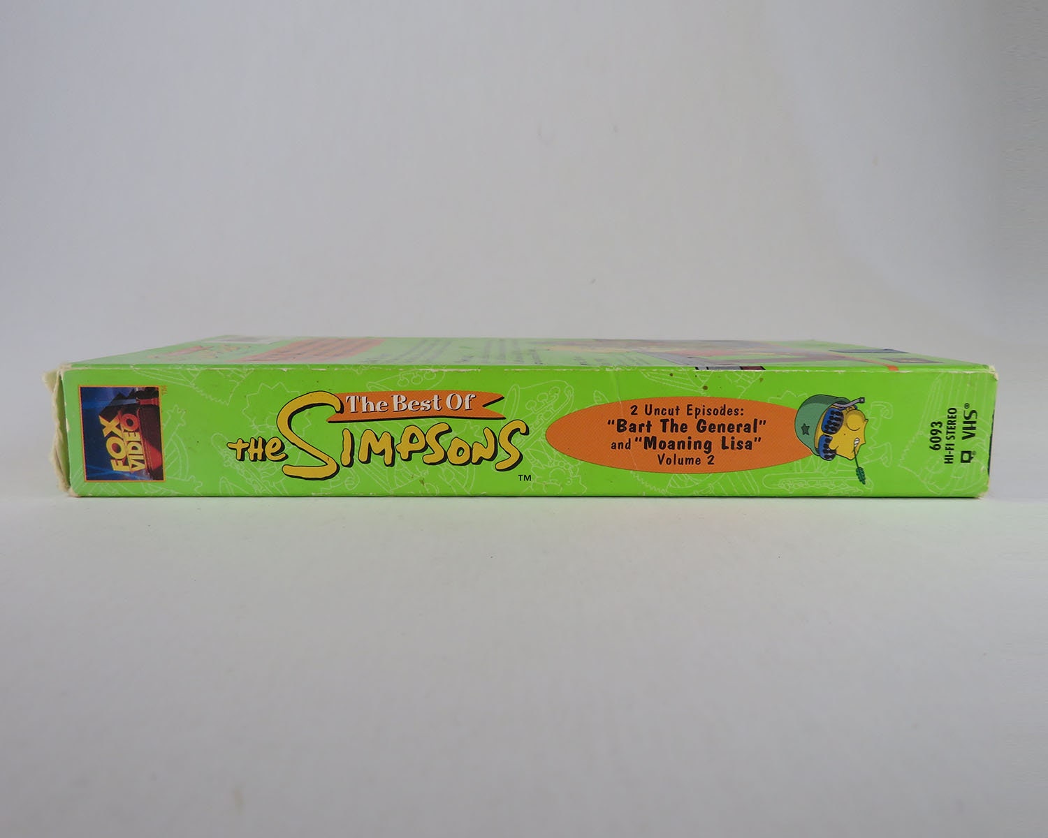 THE SIMPSONS VHS Tape the Best of the Simpsons Volume | Etsy Canada