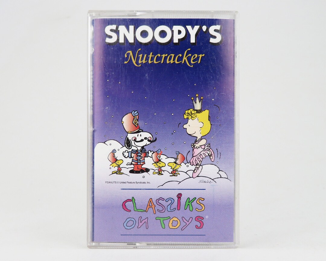 SNOOPY Cassette Tape "snoopy's Nutcracker: Classiks on Toys" (1994) - Etsy