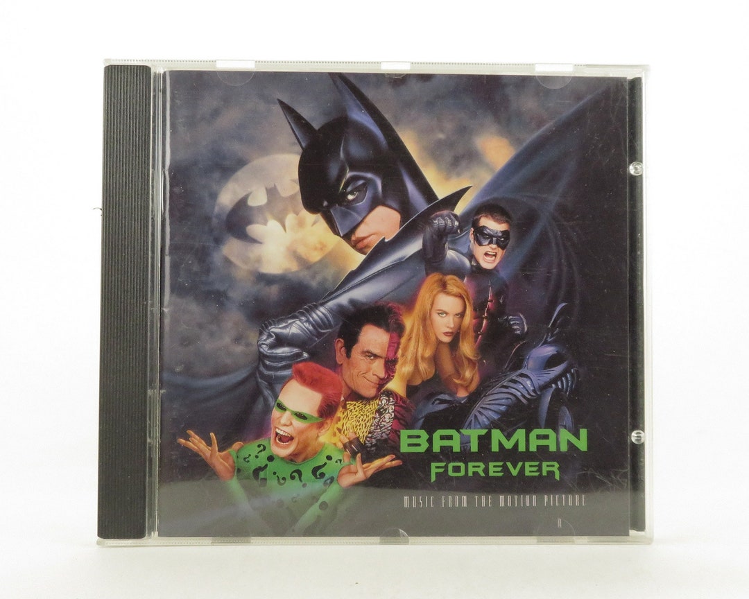 BATMAN CD (1995) "batman Forever: Music From the Motion Picture" - Etsy