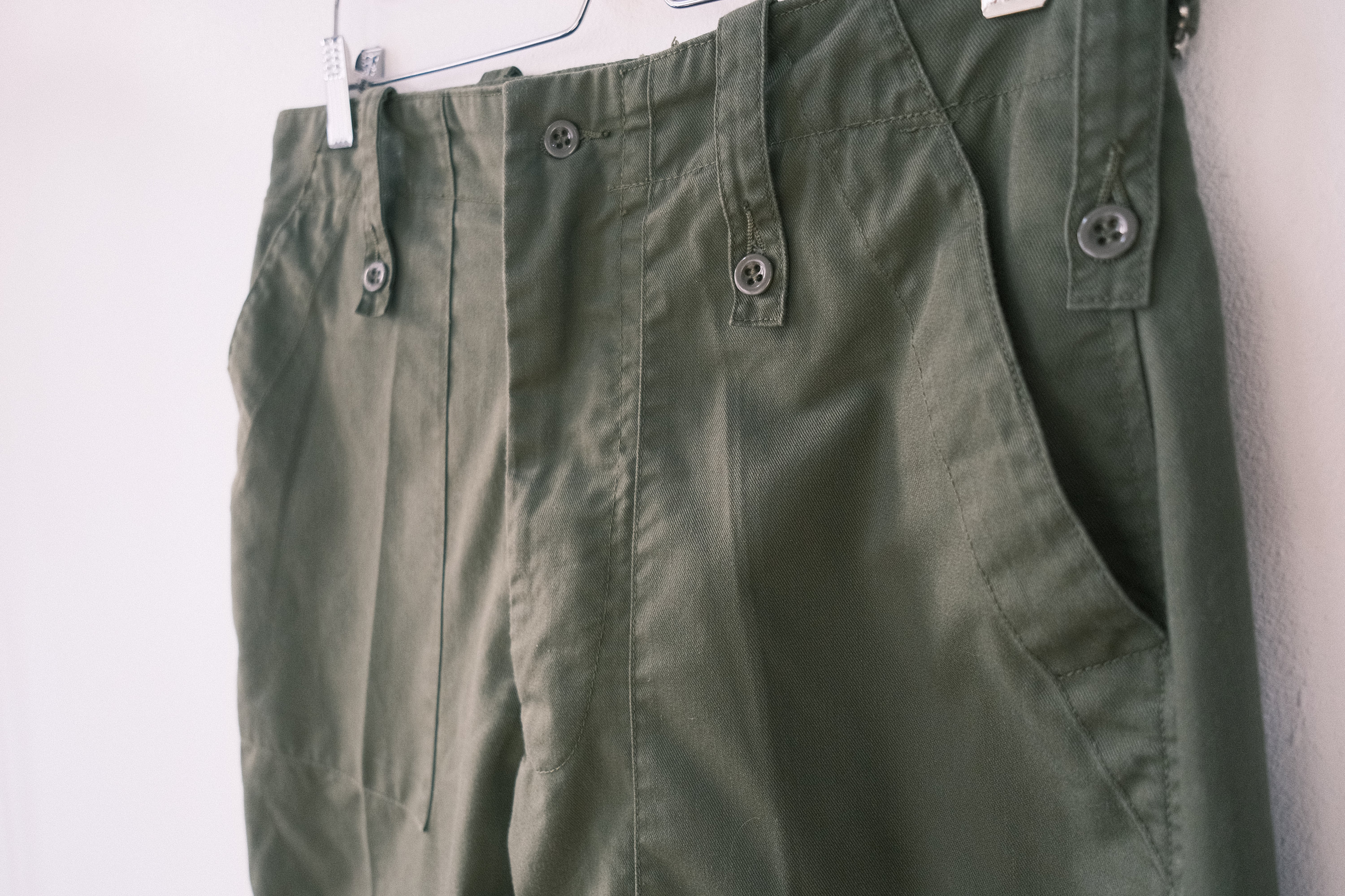 Vintage British Military Chino Army Green Pants - Etsy