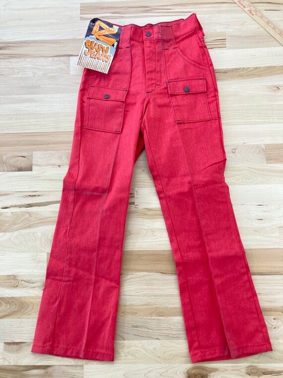 Bush Jeans 25x26 DEADSTOCK Vintage 60s 70s Pants | Etsy