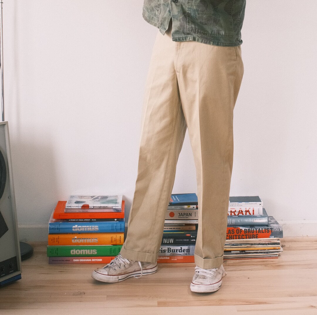 Lee Chetopa 32x28 Vintage 70s Chino Khaki Retro Work Pants - Etsy