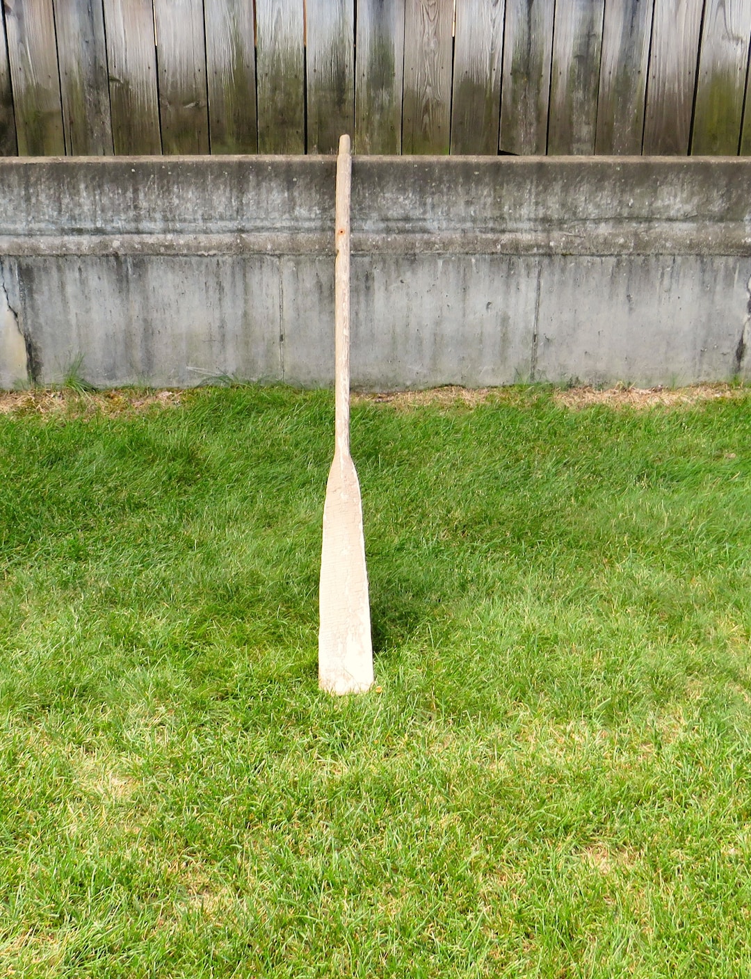 Amazing Huge Rustic Old Boat Oar / Northern Wisconsin Lake Find / Great ...