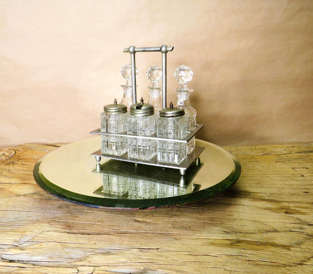 Victorian Condiment Cruet Set / Fast Safe Free Shipping - Etsy