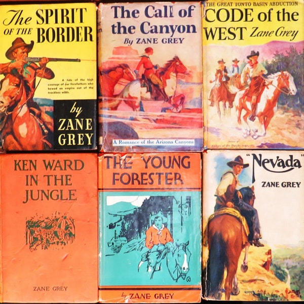 Zane Grey - Etsy