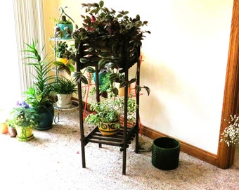 Rustic Plant Stand - Etsy