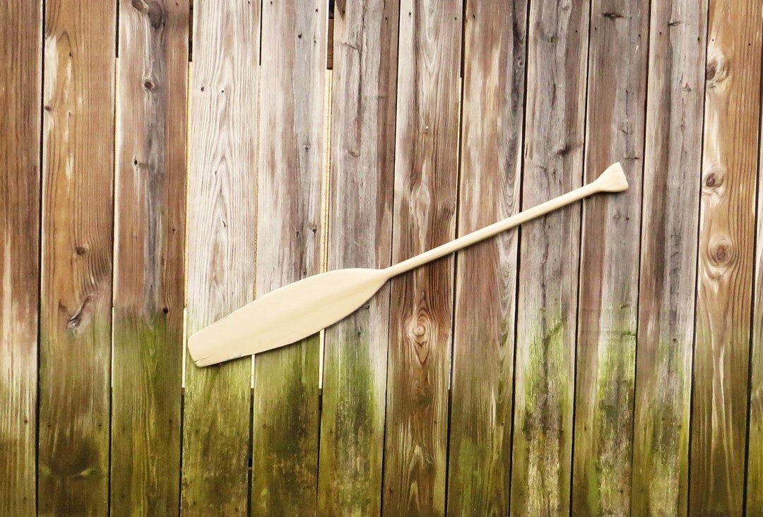 Rustic Canoe Paddle Wall Decor / Lake Michigan Find / Fast Safe, Free ...