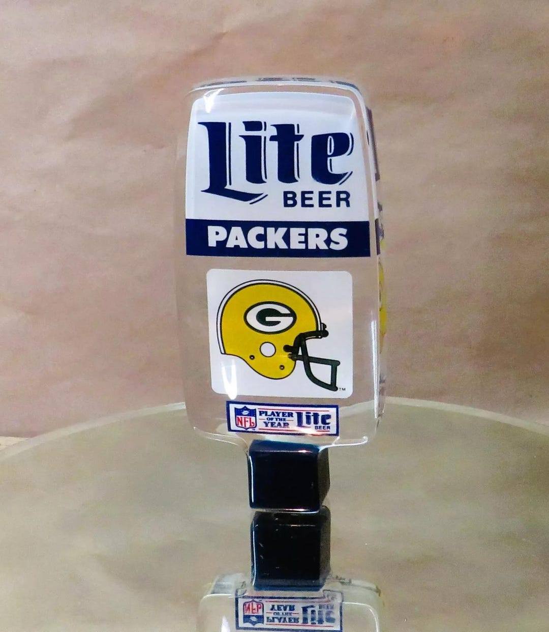 Green Bay Packers Miller Lite NOS Tap Handle / Fast Safe Free Shipping ...